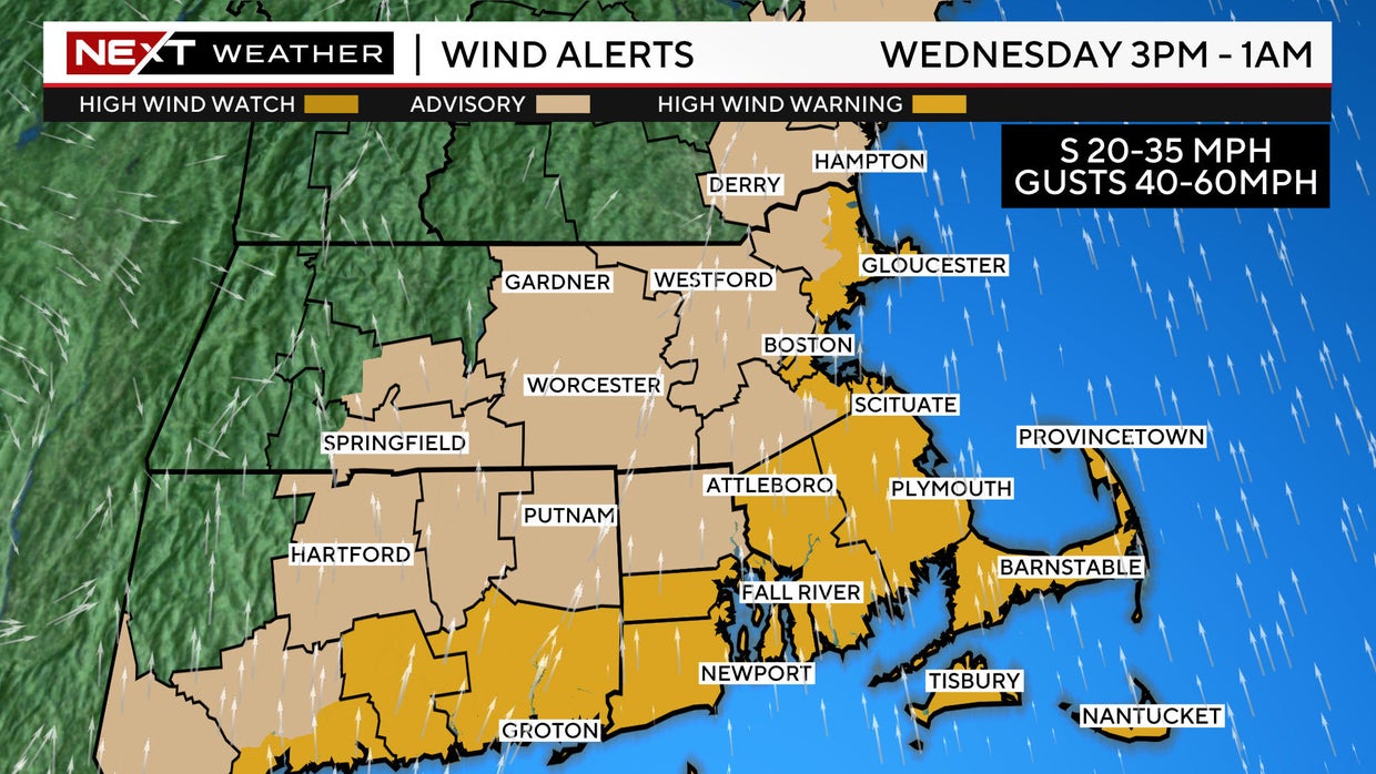 Powerful storm hits Massachusetts with potentially flooding rain and ...