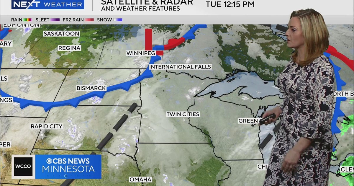 NEXT Weather: Noon forecast from Dec. 10, 2024 - CBS Minnesota