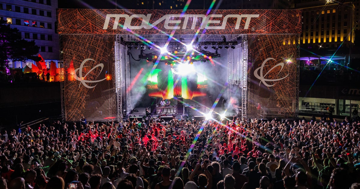 Movement Festival in Detroit releases preview of 2025 lineup - CBS Detroit