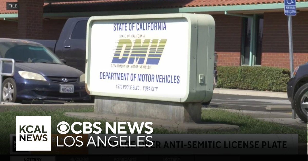 Hate speech license plate spotted in Culver City leads to DMV response ...