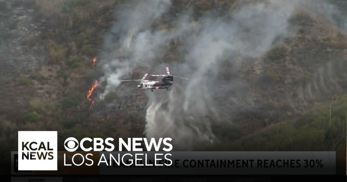 Progress made in Malibu’s Franklin Fire fight as containment increases ...