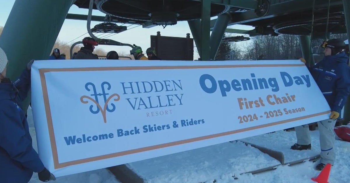 Hidden Valley Resort opens ski slopes for the season - CBS Pittsburgh