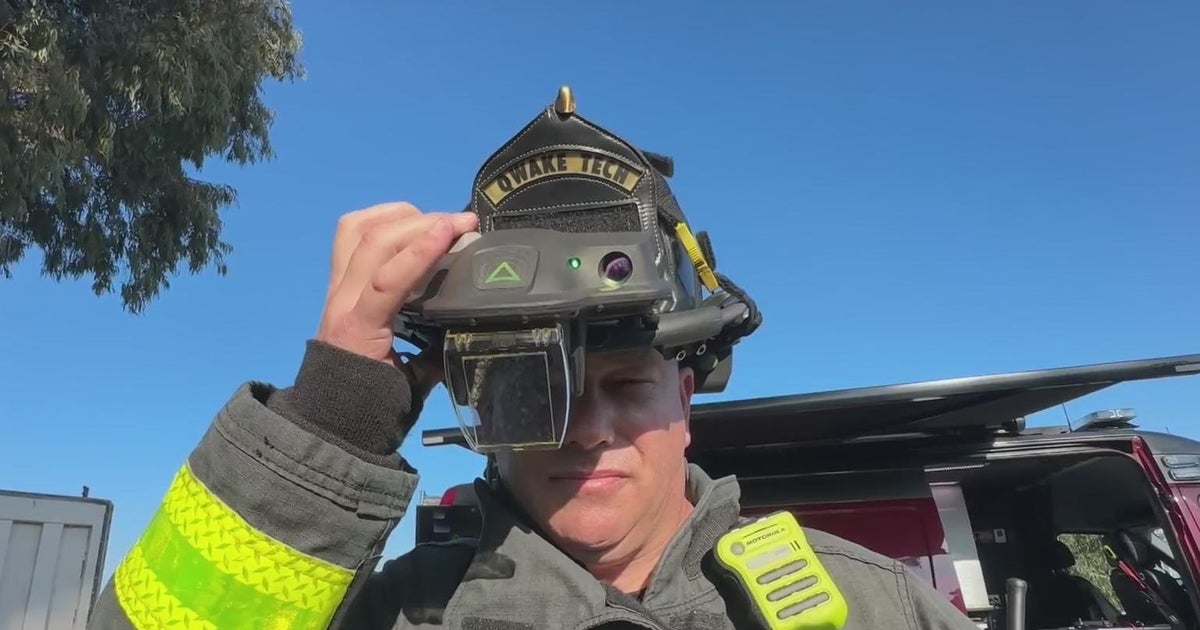 Menlo Park firefighters test augmented reality googles - CBS San Francisco
