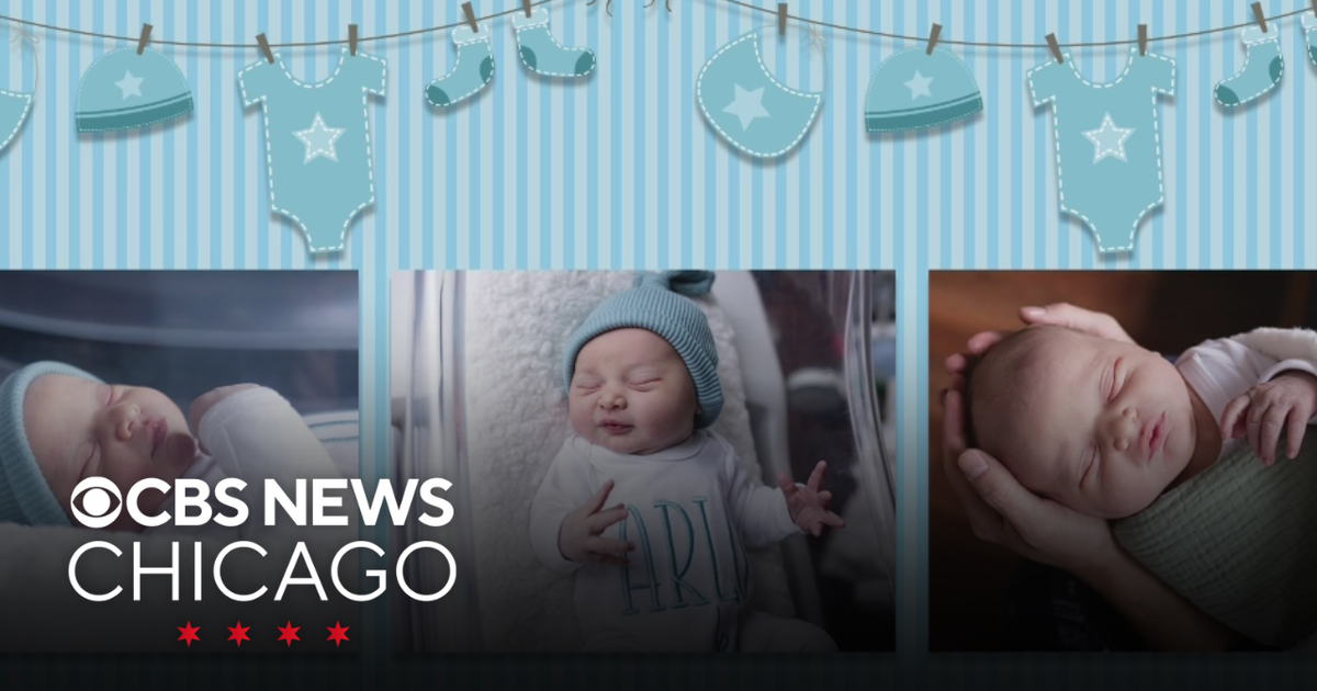 Meet baby Arlo Kai Yeomans! - CBS Chicago