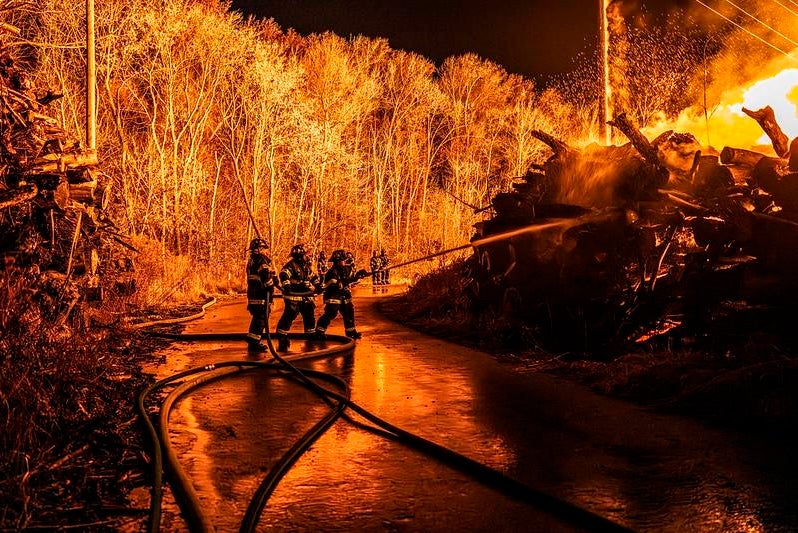 Baltimore's Camp Small wood recycling yard recovers one month after ...