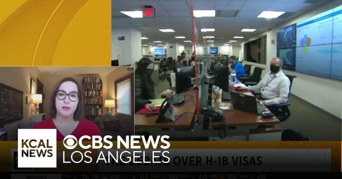 The debate over H-1B visas with CBS News correspondent Aimee Picchi ...