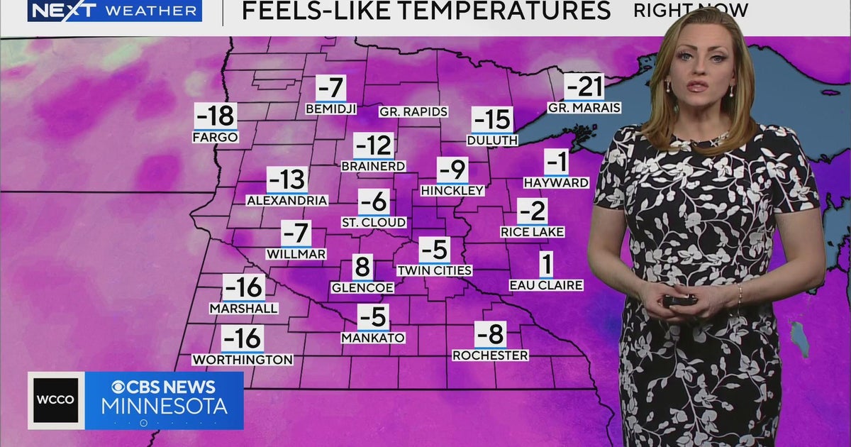 NEXT Weather: 10 p.m. forecast from Jan. 5, 2025 - CBS Minnesota