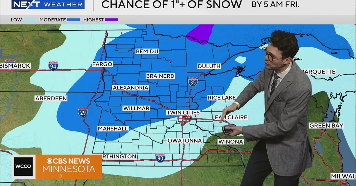 NEXT Weather: 5 a.m. report for Minnesota from Jan. 8, 2025 - CBS Minnesota