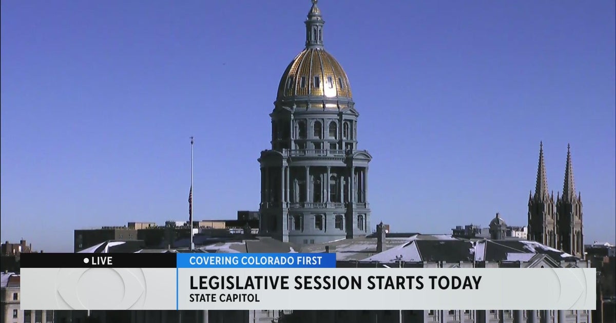 Colorado legislative session begins Wednesday - CBS Colorado