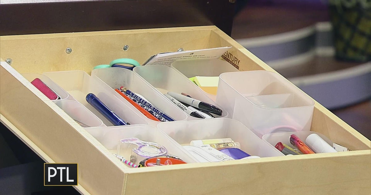 Tips on how to tackle the junk drawer - CBS Pittsburgh