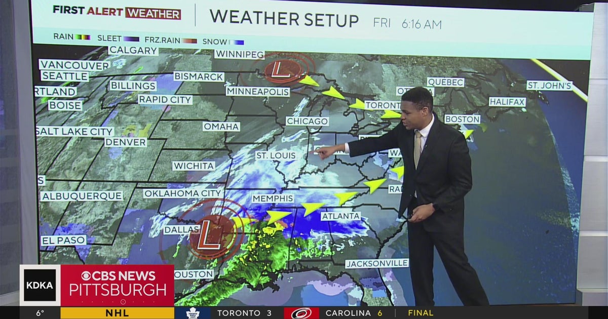KDKA-TV Morning Forecast (1/10) - CBS Pittsburgh