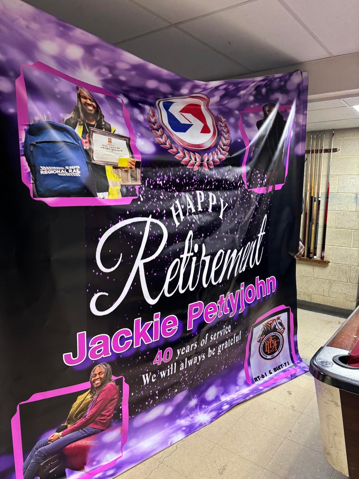 SEPTA's first female train engineer celebrates retirement after 40 ...