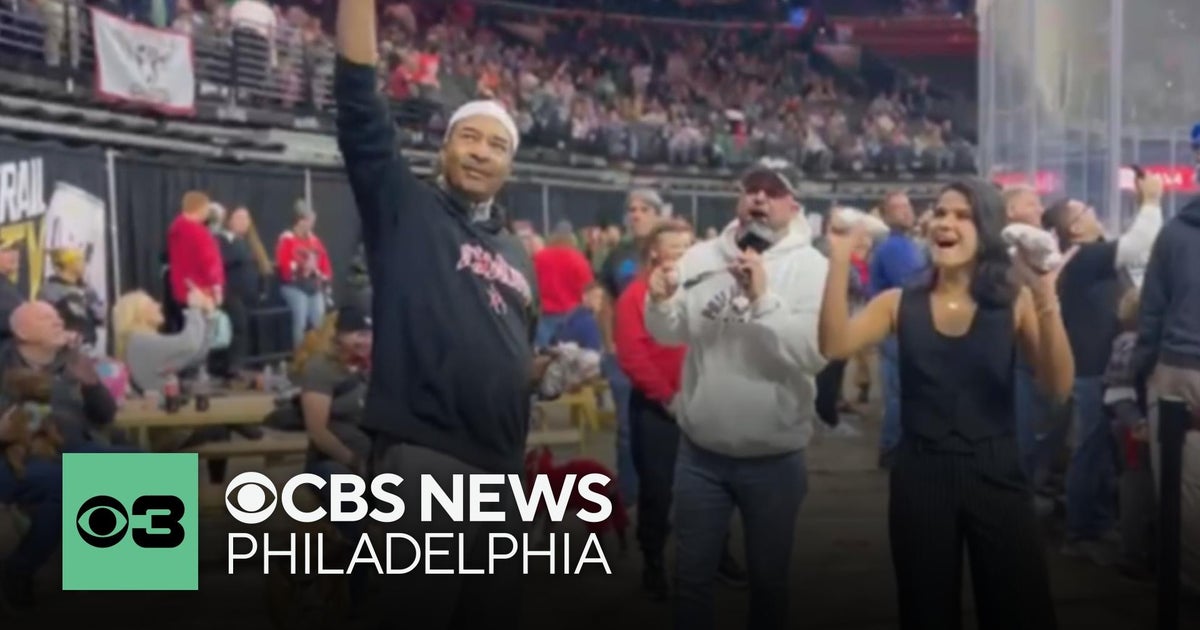 Philadelphia Wings host Bark in the Bowl at Wells Fargo Center - CBS ...