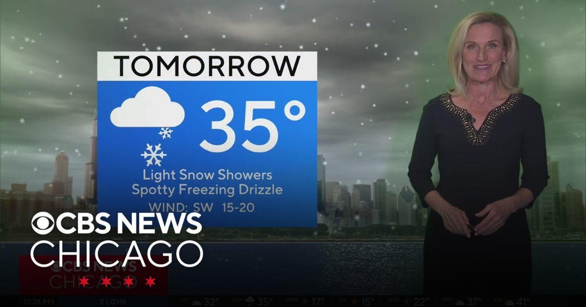 Light snow showers Sunday morning in Chicago - CBS Chicago