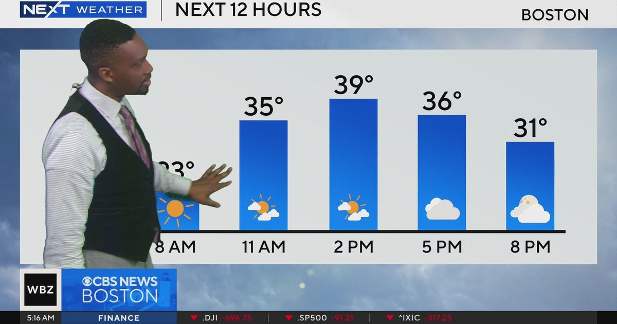 Next Weather: WBZ Morning Update For January 13 - CBS Boston