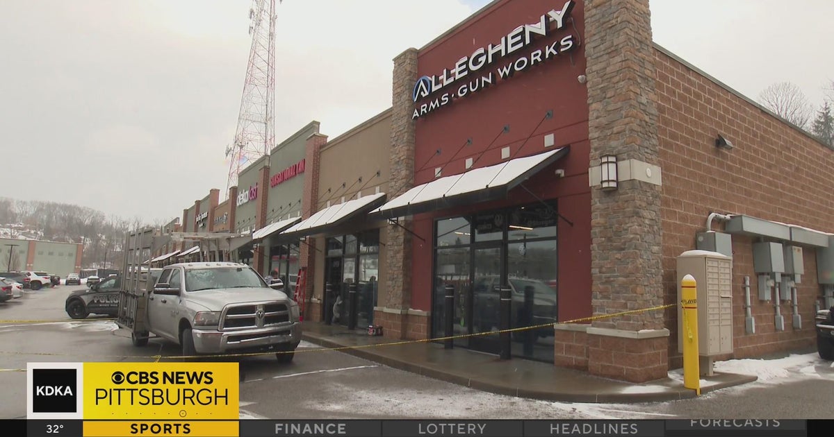 Allegheny Arms and Gun Works in Bethel Park broken into - CBS Pittsburgh