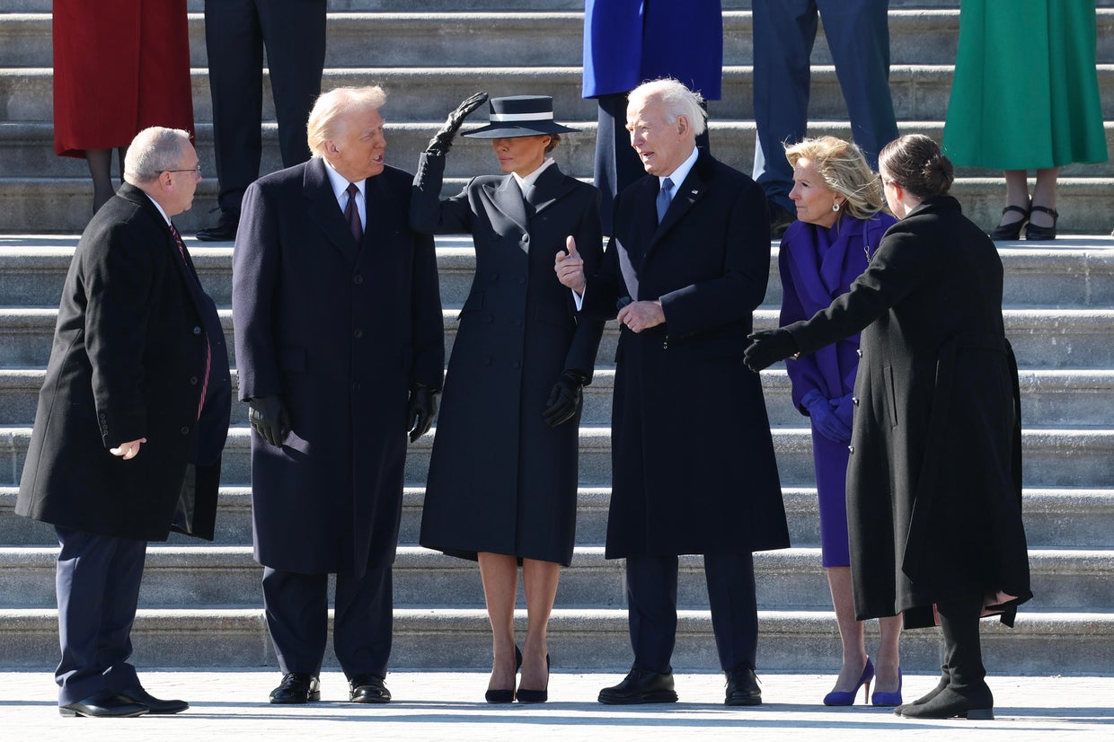President Trump's 2025 inauguration in photos - CBS News