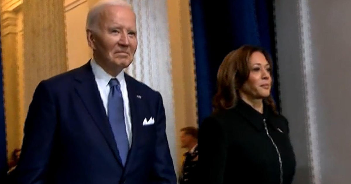 President Biden, Vice President Harris announced at Trump inauguration ...