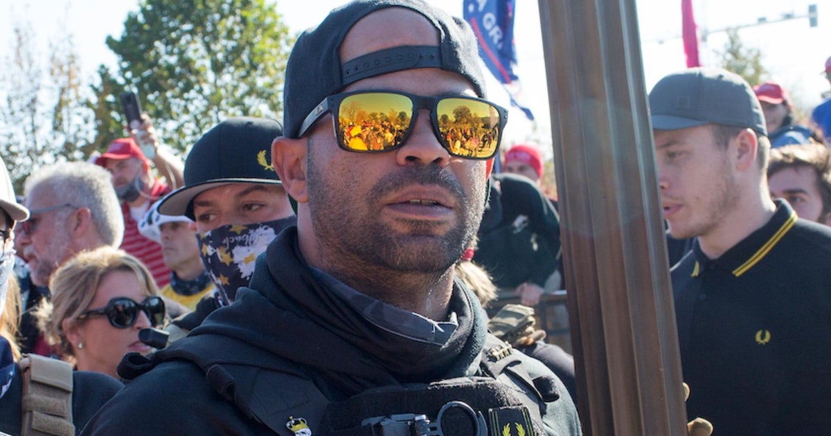 Former Proud Boys leader Enrique Tarrio released from prison - CBS News