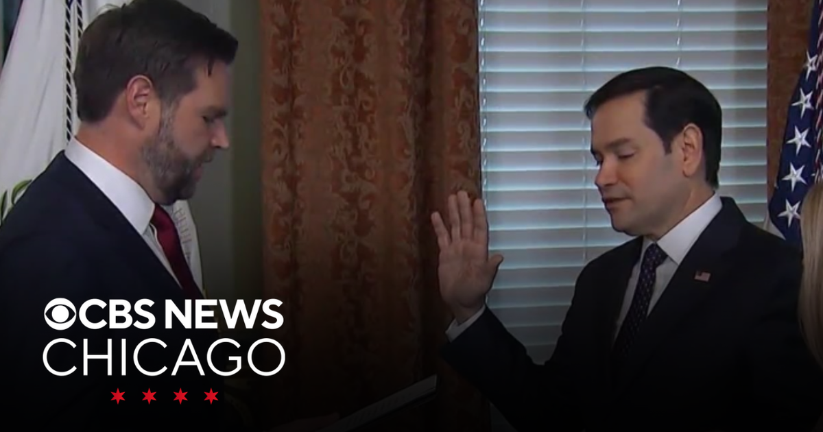 Marco Rubio sworn in as U.S. Secretary of State - CBS Chicago