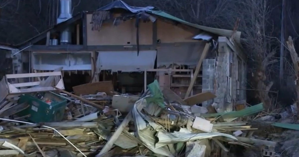 Winter storm impacts towns destroyed by Hurricane Helene - CBS News