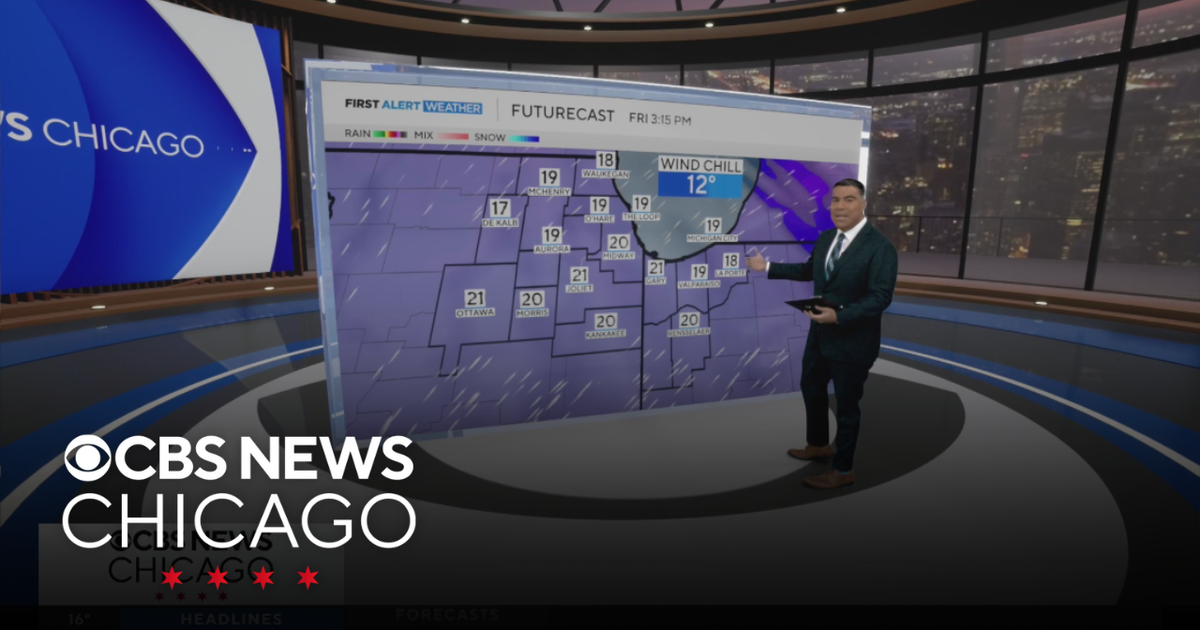 Frigid start to Friday in Chicago - CBS Chicago