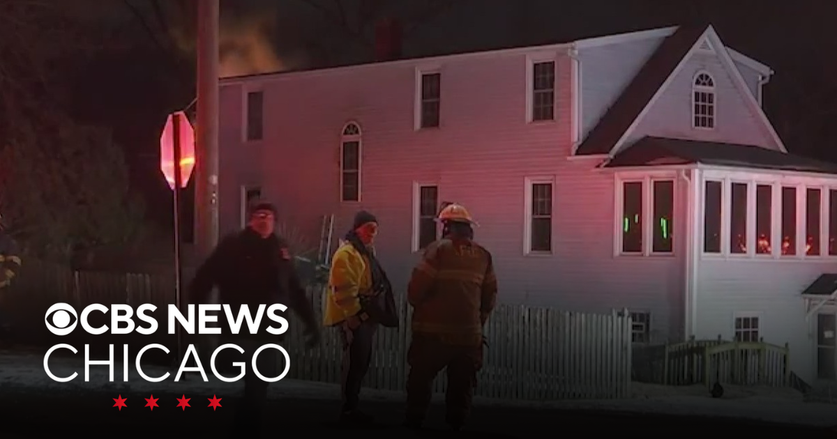 Elderly woman dies after house fire in Hobart, Indiana - CBS Chicago