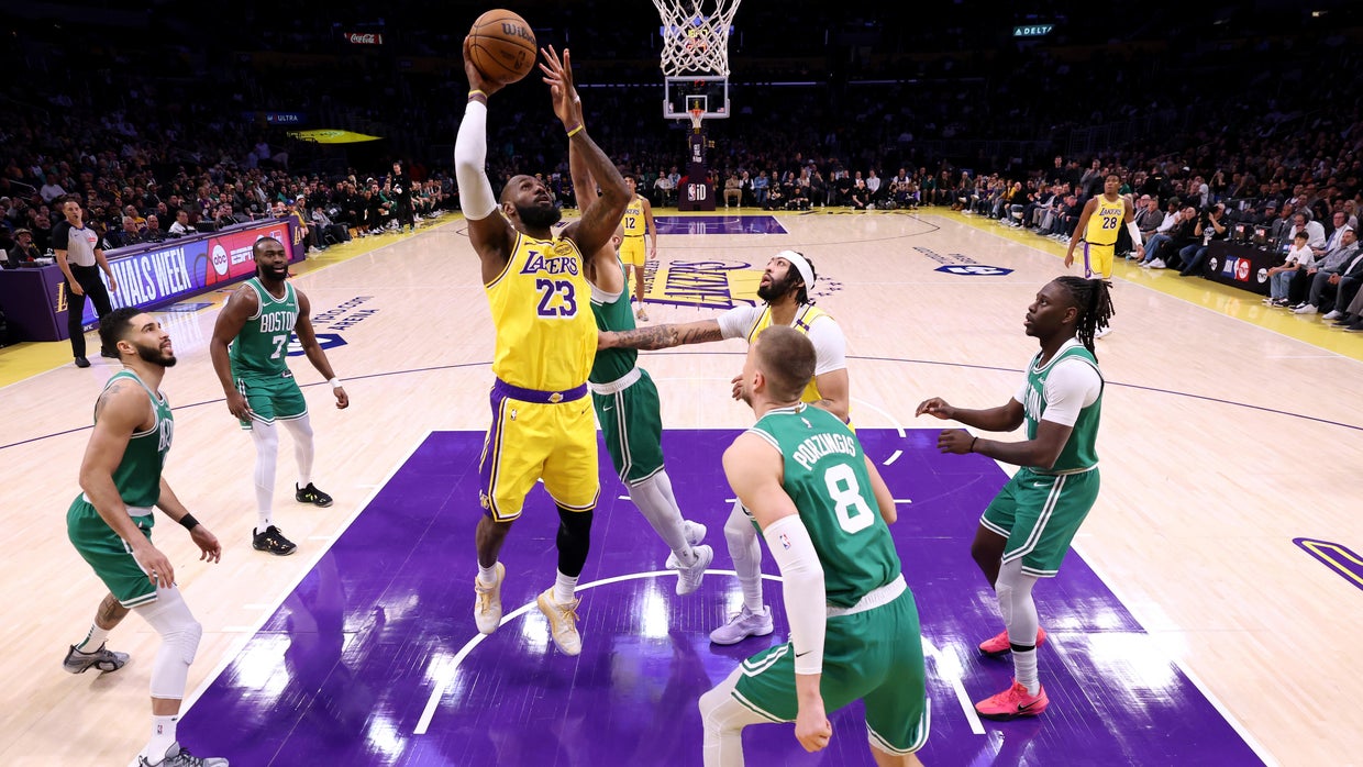 Los Angeles Lakers crush Boston Celtics, 117-96 - CBS Boston
