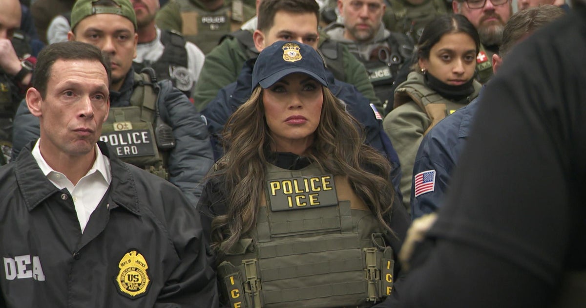 DHS Secretary Kristi Noem joins federal agents on immigration raids in ...