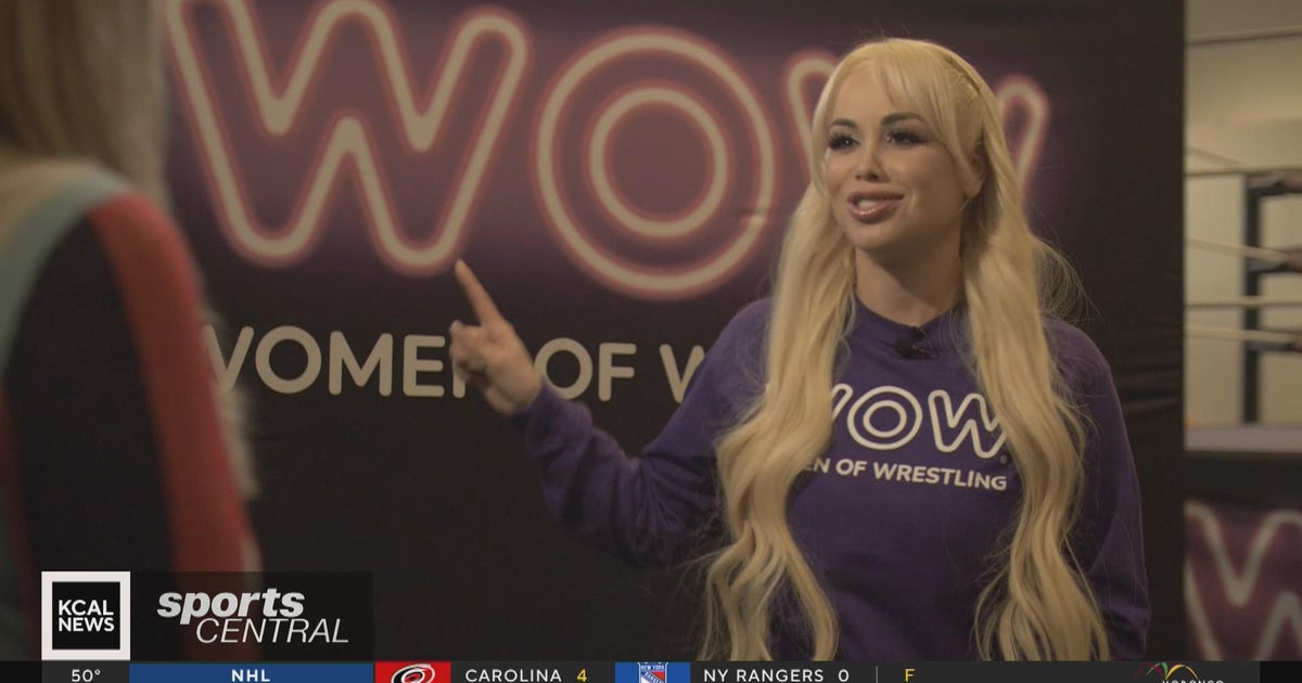 Former reality TV star joins WOW - Women of Wrestling - CBS Los Angeles