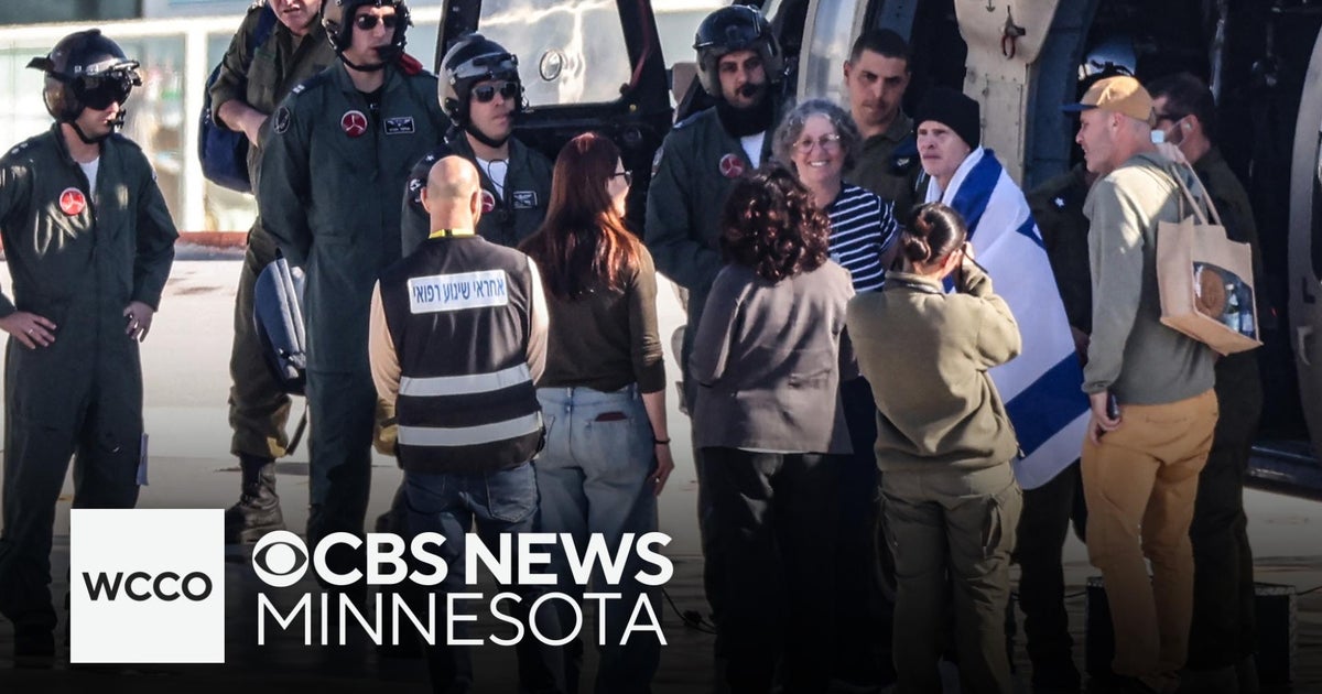 Hamas releases American hostage, returns home to family - CBS Minnesota
