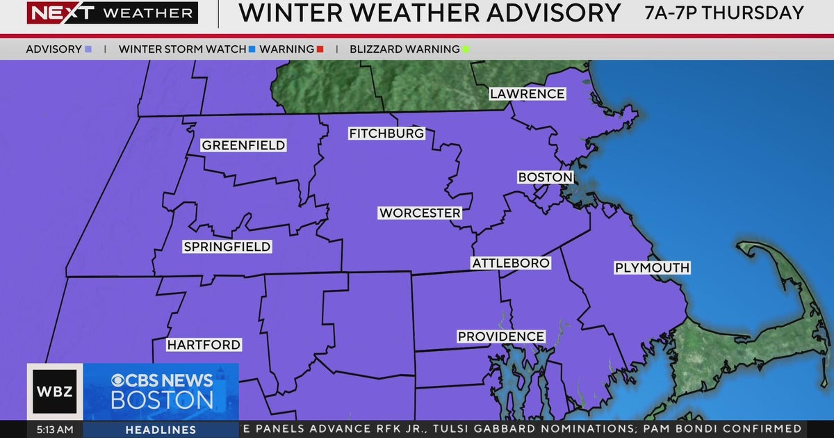 Next Weather: WBZ morning forecast for February 5, 2025 - CBS Boston