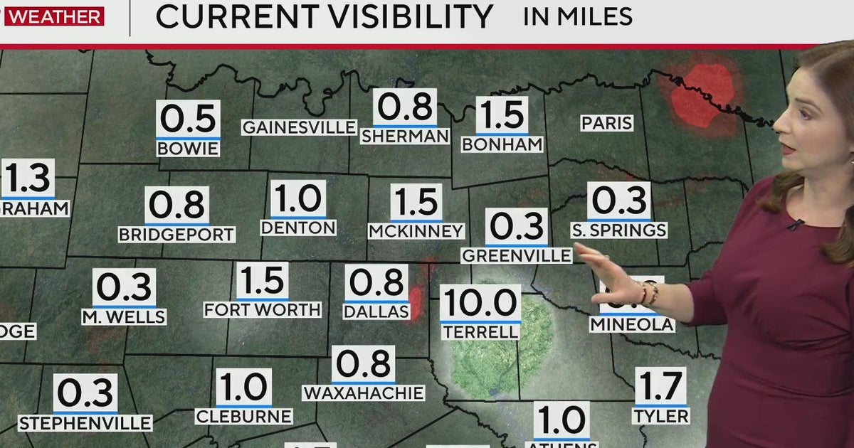 Dense fog advisory in effect for North Texas through midday Wednesday ...