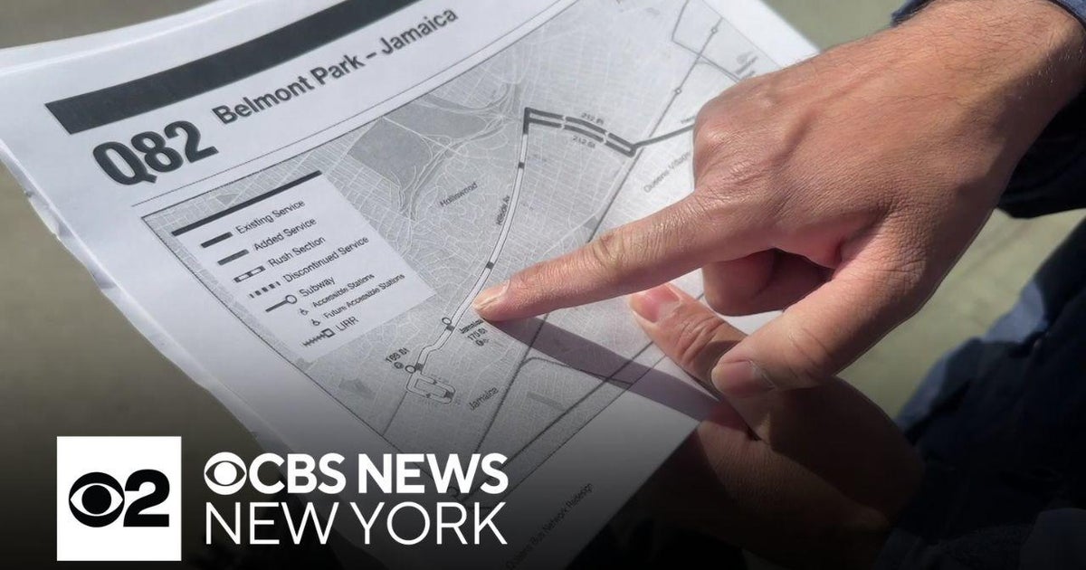 MTA secures board approval for bus network redesign in Queens - CBS New ...