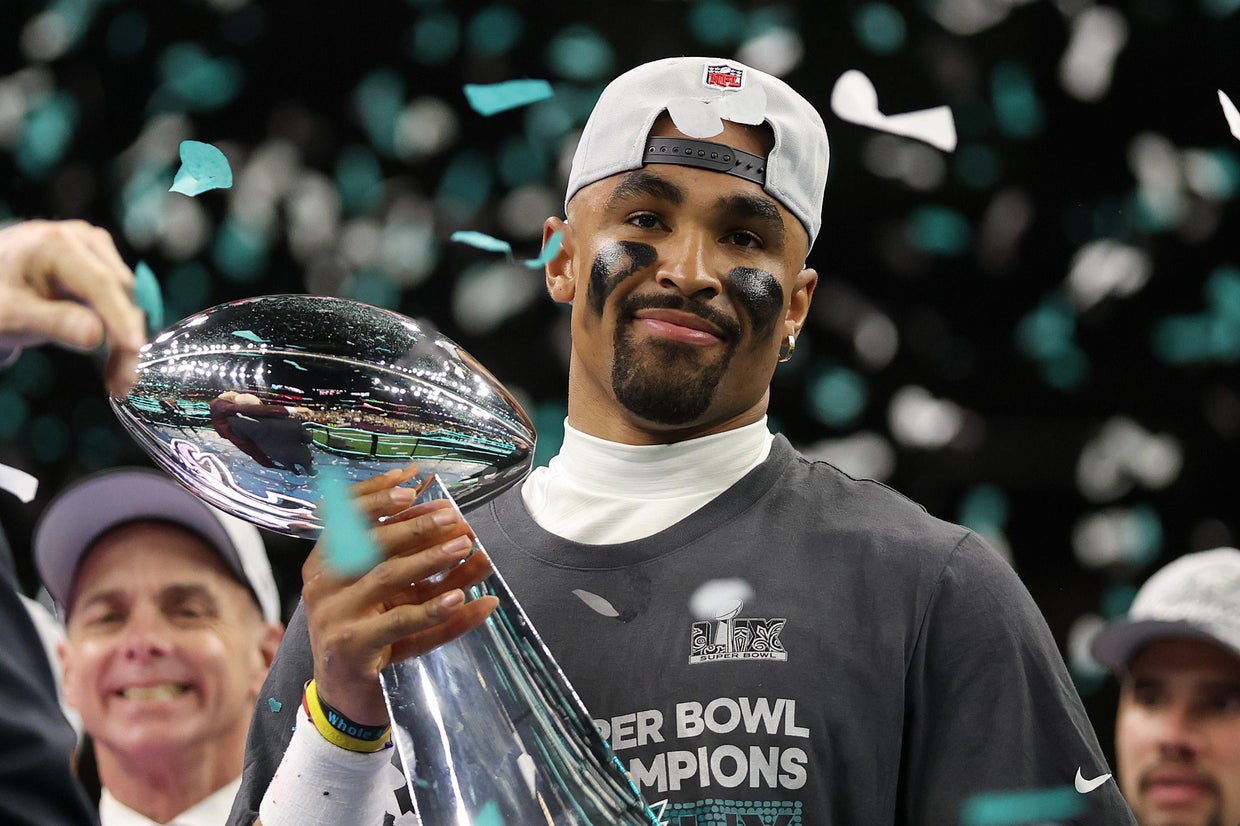 Jalen Hurts named Super Bowl LIX MVP after Philadelphia Eagles roll past Kansas City Chiefs ...