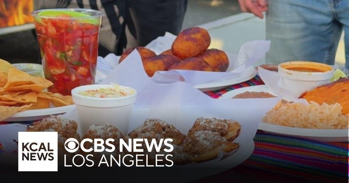 KCAL News anchor and LAist editor visit tasty food trucks across SoCal ...