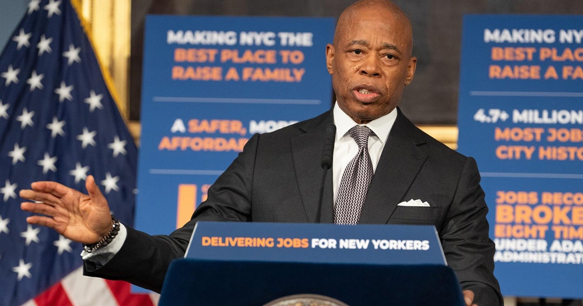 Details on DOJ order to drop corruption case against New York City Mayor Eric Adams - CBS News