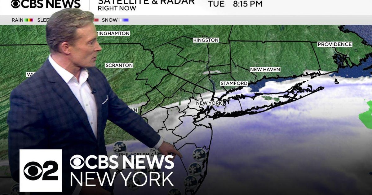 First Alert Weather: 2/11/25 8 p.m. snow update for NYC - CBS New York