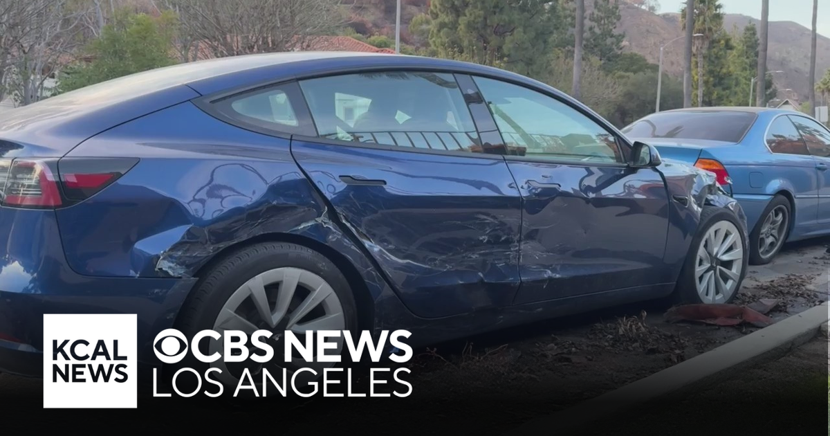 How "The Desk" found a Palisade Fire survivor's lost Tesla - CBS Los ...