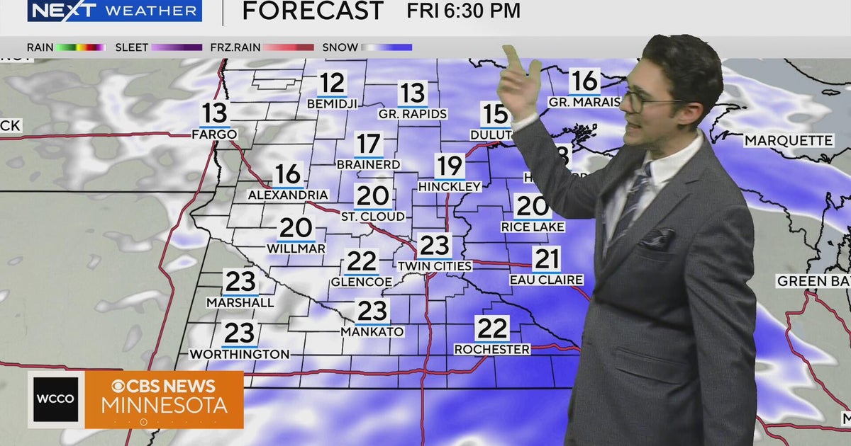 NEXT Weather: 9 a.m. Minnesota forecast for Feb. 13, 2025 - CBS Minnesota