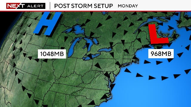 Snowstorm in Massachusetts will bring a high risk for ice; maps show ...