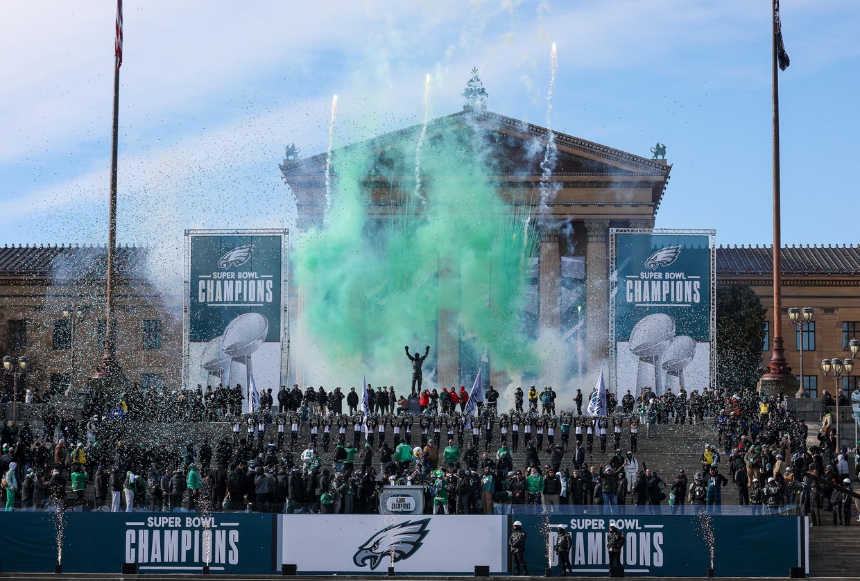 Photos show Eagles Super Bowl 2025 parade in Philadelphia - CBS Philadelphia