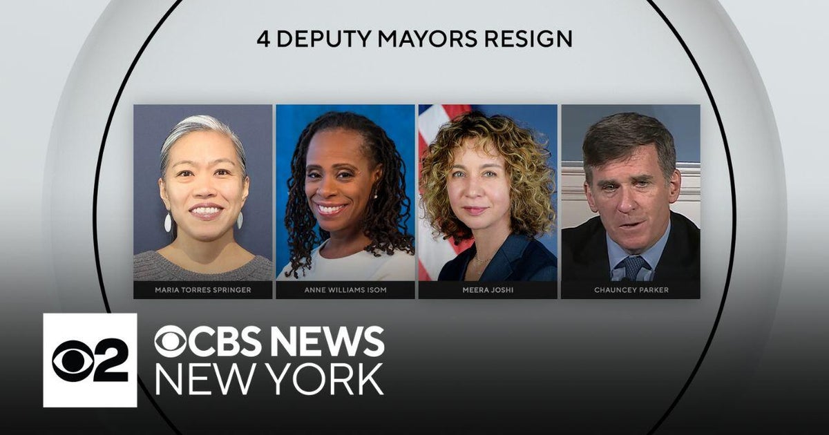 4 NYC deputy mayors announce their resignation - CBS New York