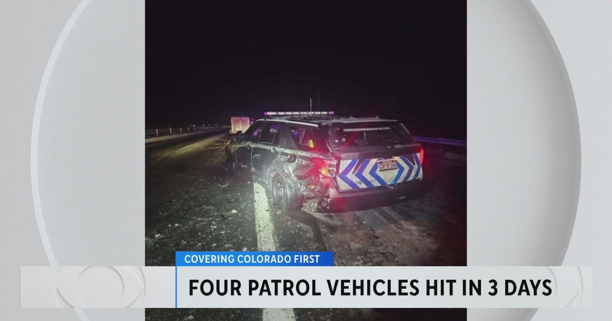Fourth Colorado State Patrol cruiser struck in 3 days amid icy roads ...