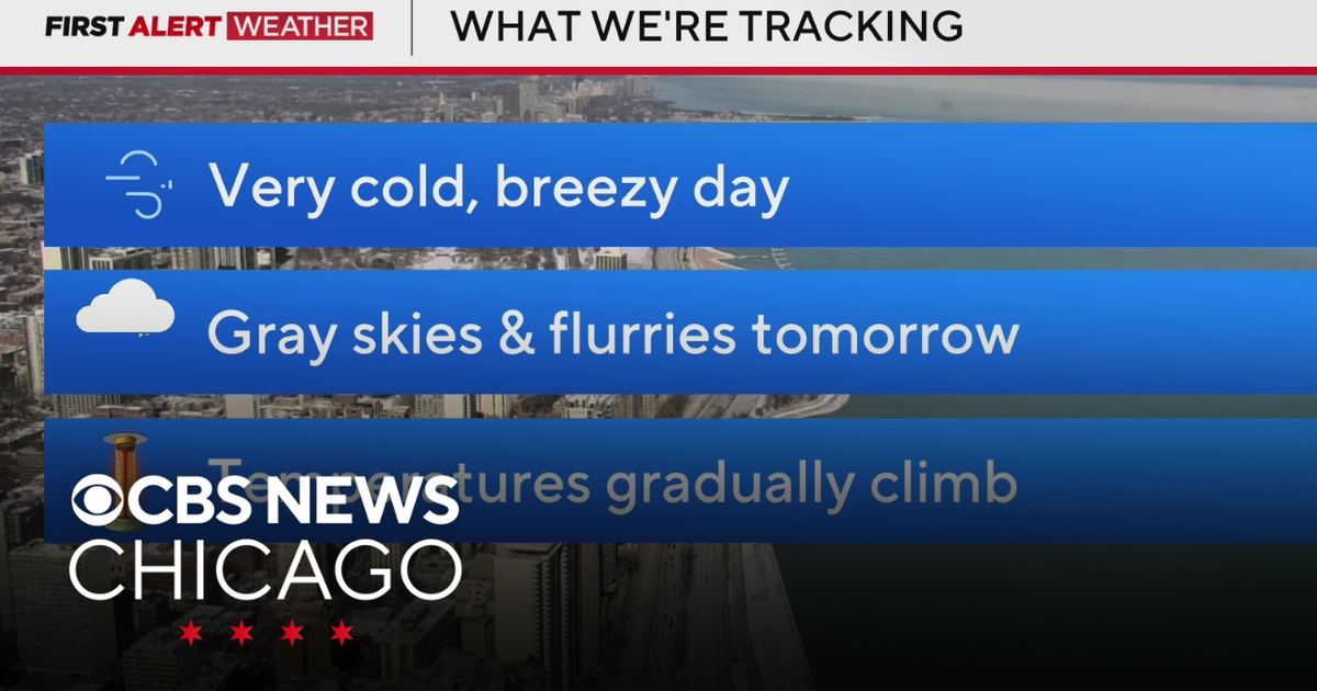 Frigid cold day in Chicago - CBS Chicago