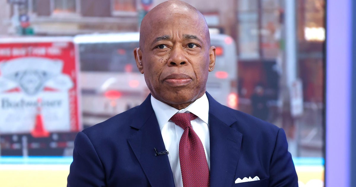 Hearing soon on Justice Department decision to drop case against NYC Mayor Eric Adams - CBS News