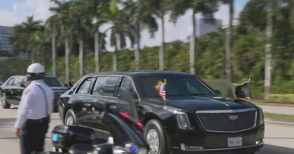 Trump's motorcade through Miami-Dade brings delays, sparks mixed ...