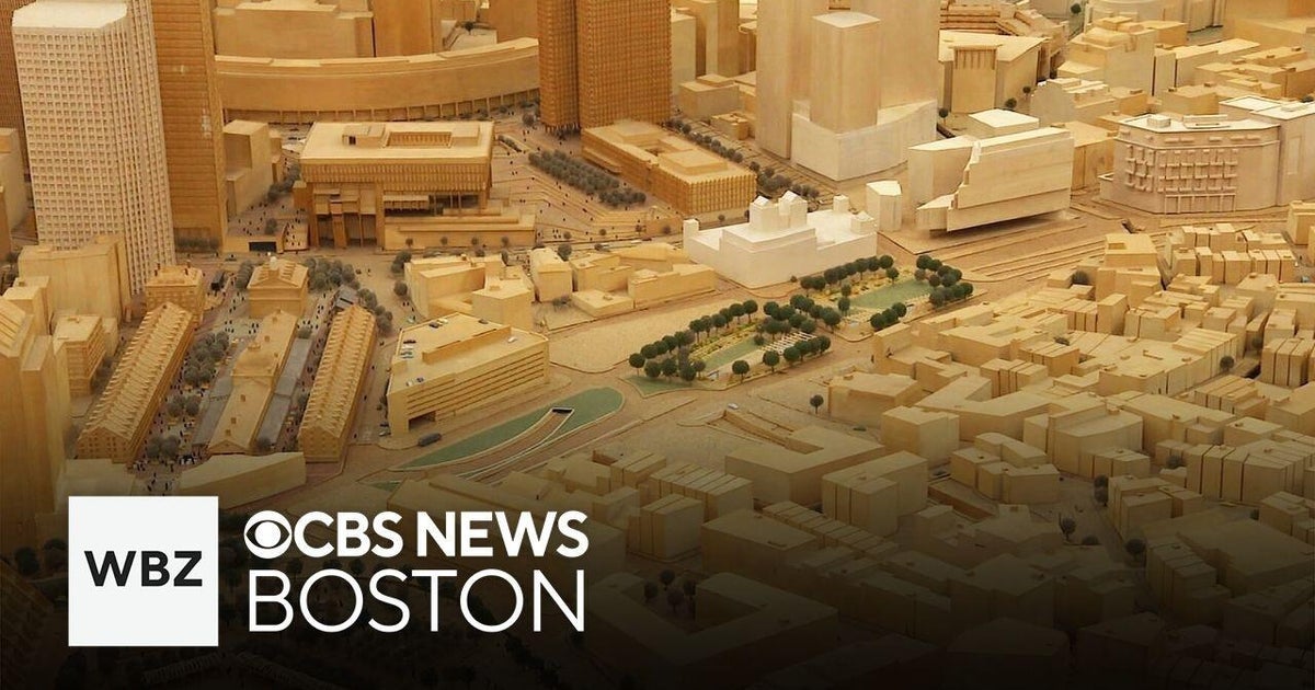 Take a closer look at the huge model of Boston inside City Hall - CBS ...
