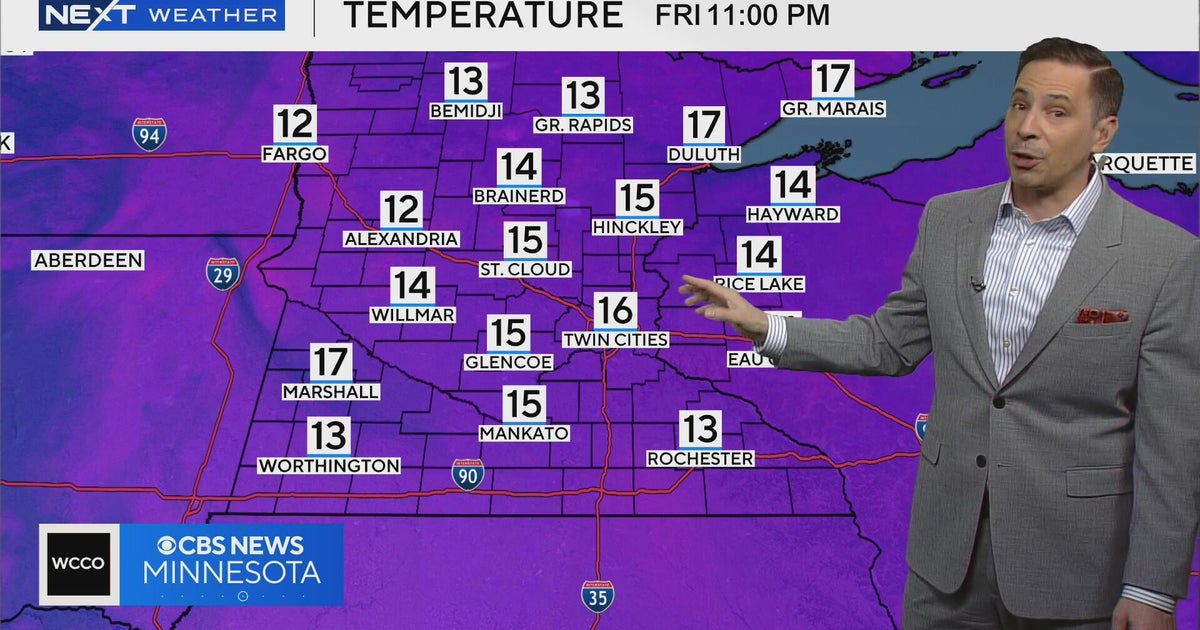 NEXT Weather: 4 p.m. forecast from Feb. 21, 2025 - CBS Minnesota