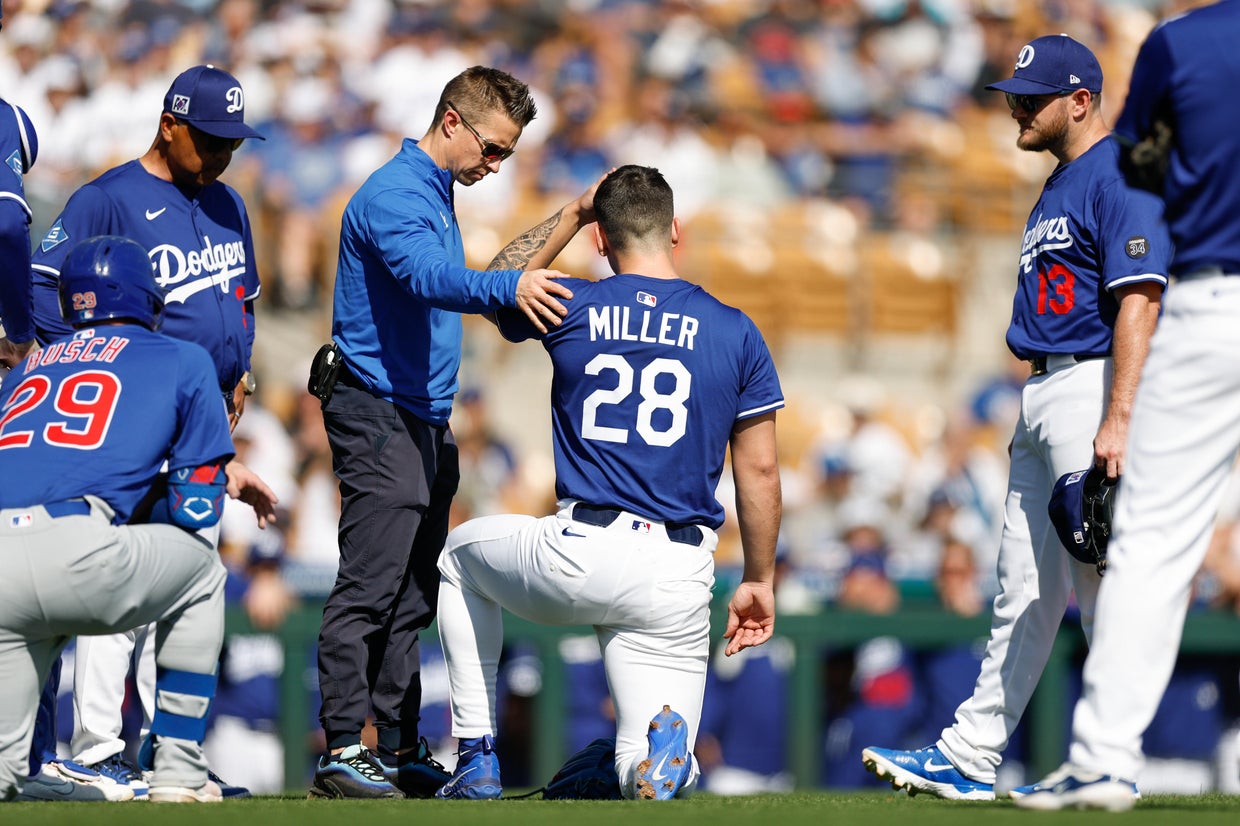 Dodgers pitcher Bobby Miller in concussion protocol after 105 mph line ...